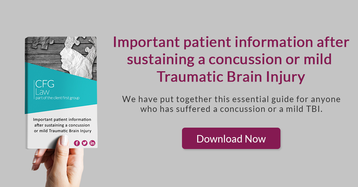 Supporting families after Traumatic Brain Injuries case study | CFG Law